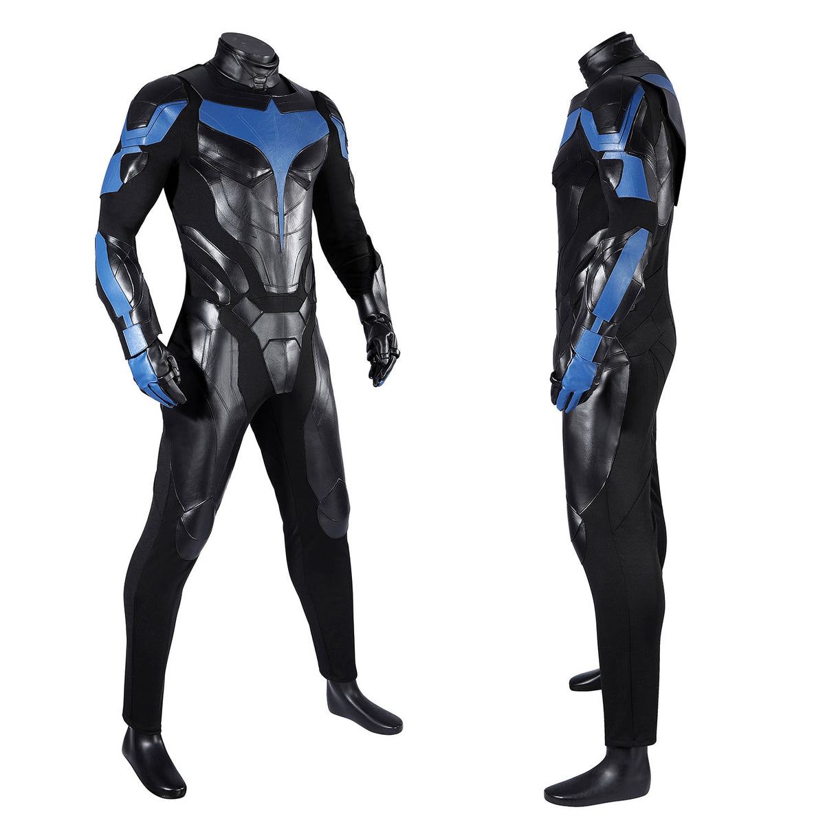 Titans Season 1 Nightwing Dick Grayson Battle Suit Male Cosplay ...
