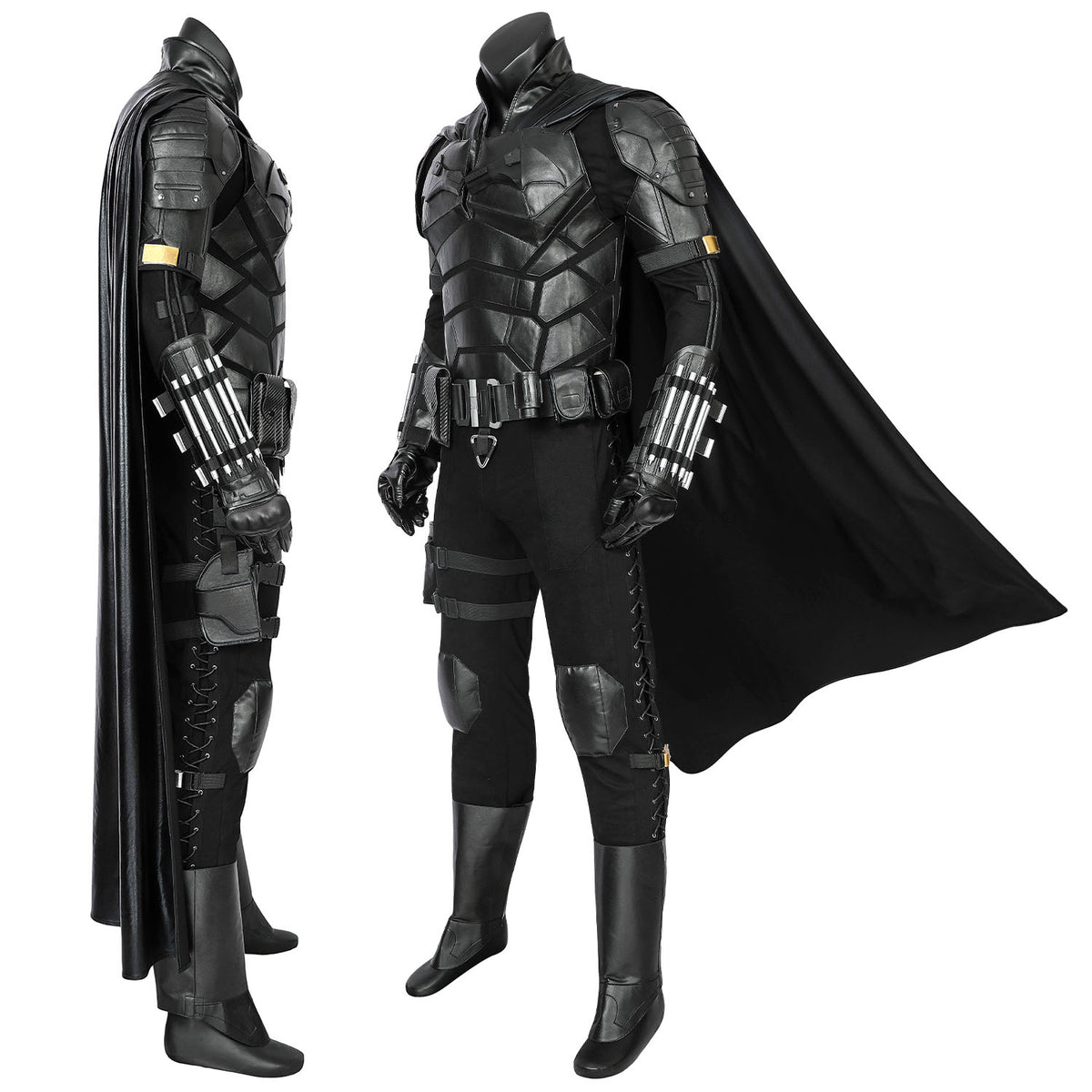 The Batman 2022 Movie Bruce Wayne Robert Pattinson Male Cosplay ...
