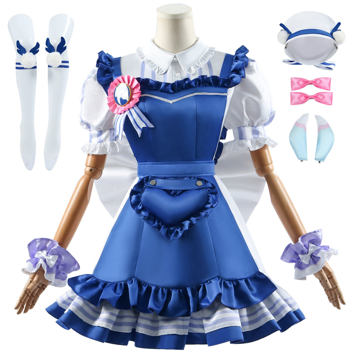 Game Genshin Impact Sigewinne X Luckin Coffee Cosplay Costumes ...