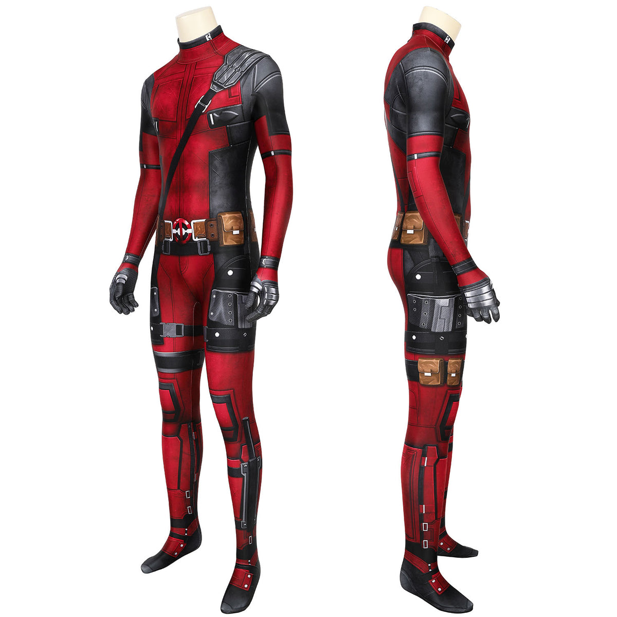 X-men Deadpool Wade Winston Male Jumpsuit Cosplay Costumes – coscrew
