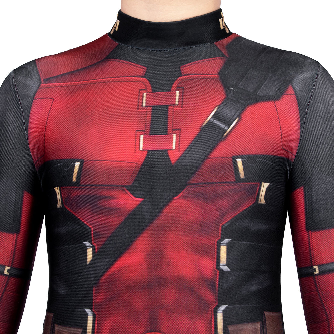 Deadpool 3 Wade Wilson Kids Jumpsuit with Mask Cosplay Costumes ...