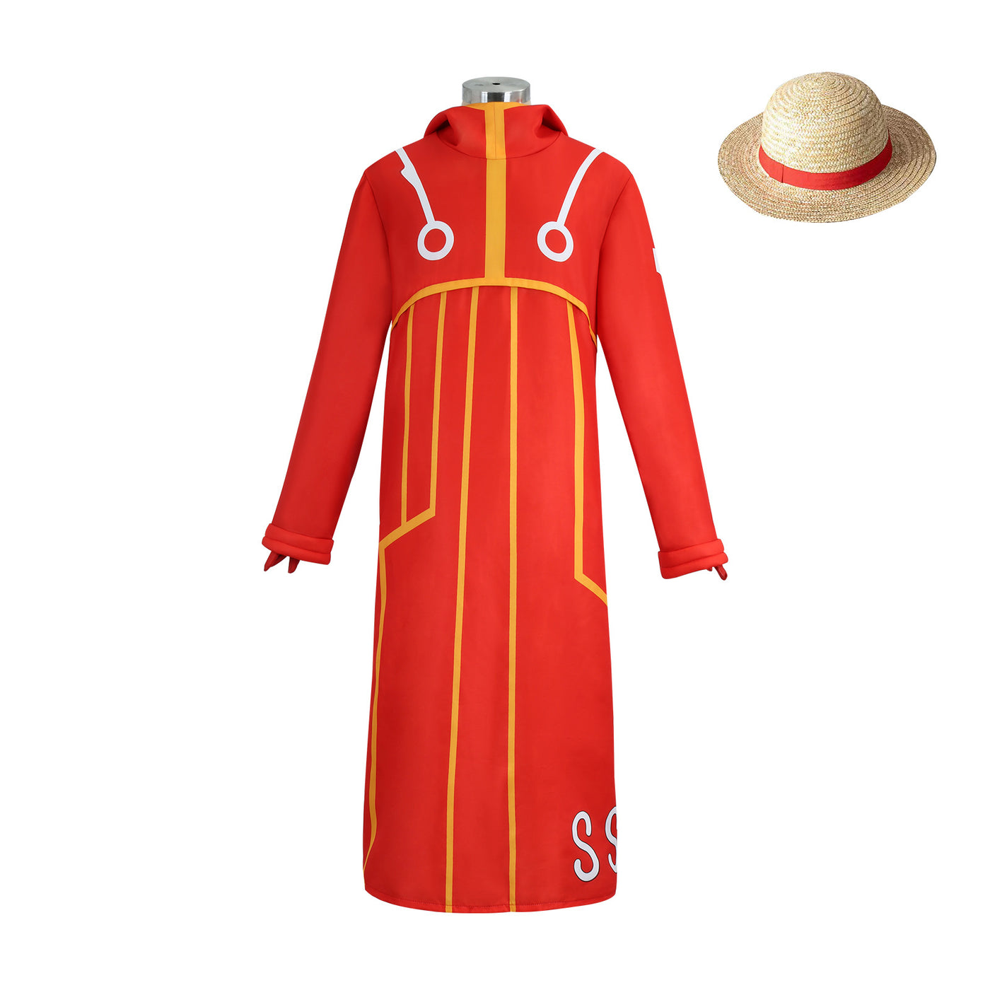 Anime Navigation Egghead Monkey D. Luffy Red Cosplay Costumes - Cosplay ...