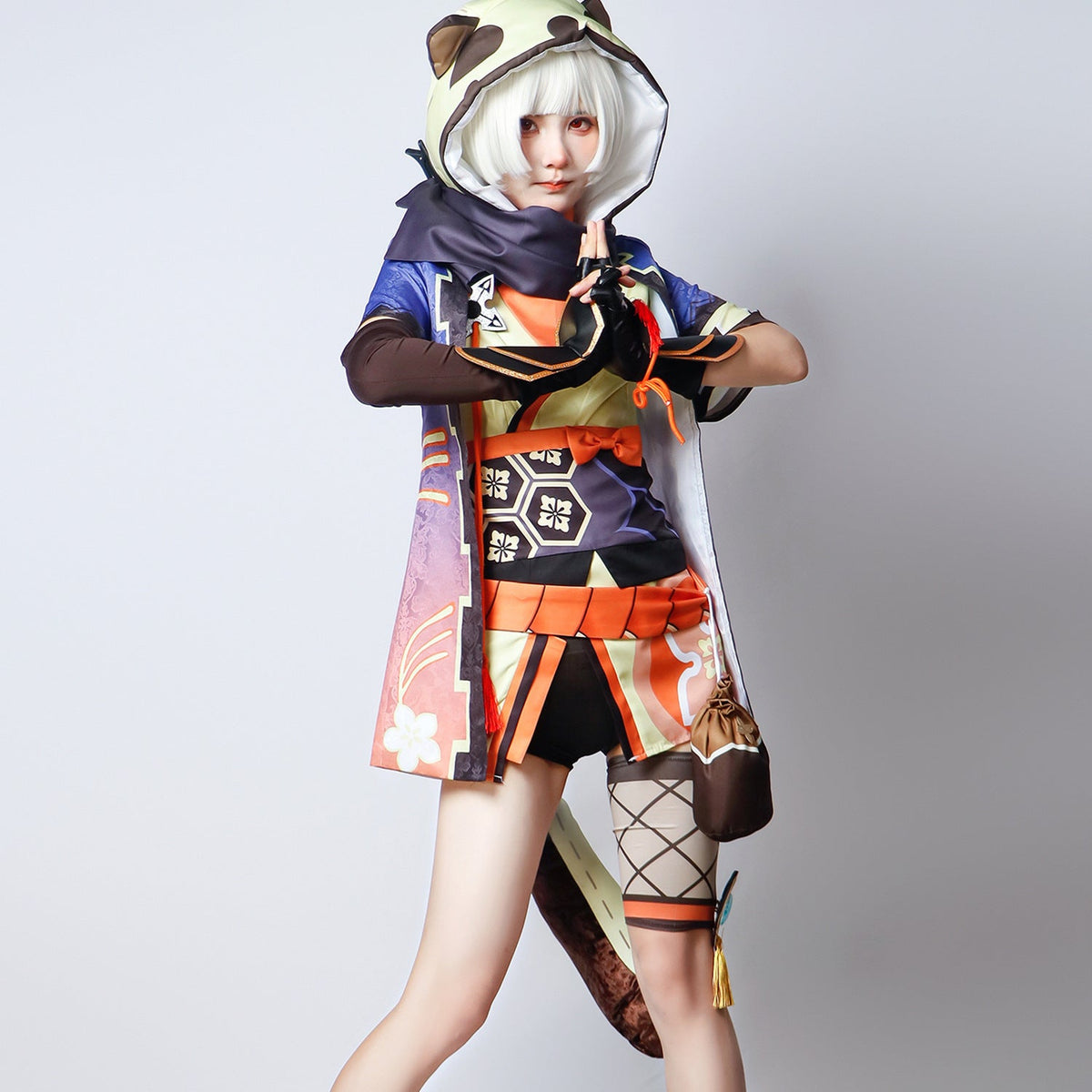 Genshin Impact Sayu Adult Full Set Cosplay Costume – coscrew