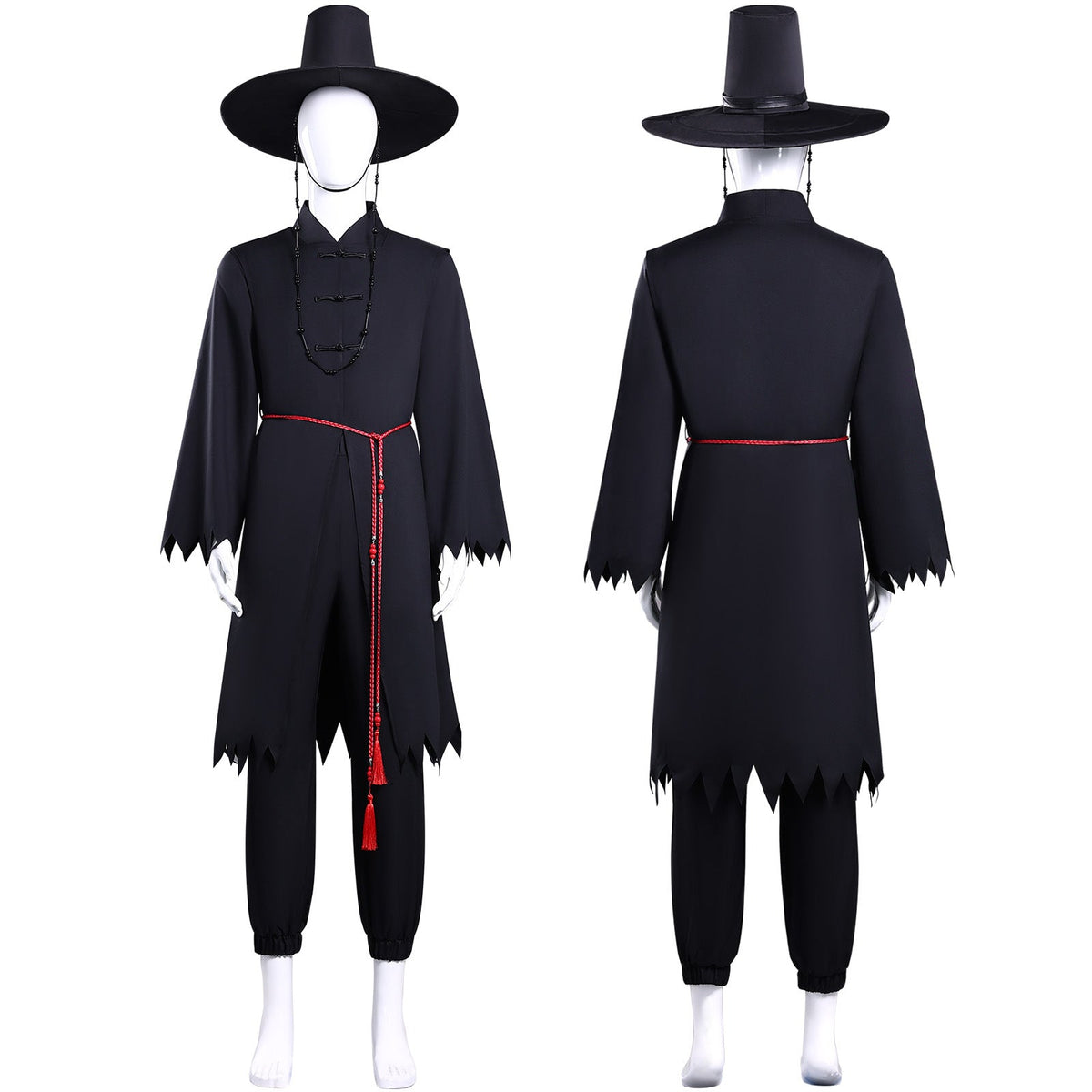 KPop Demon Hunters Saja Boys Jinu Combat Suit Cosplay Costumes – coscrew
