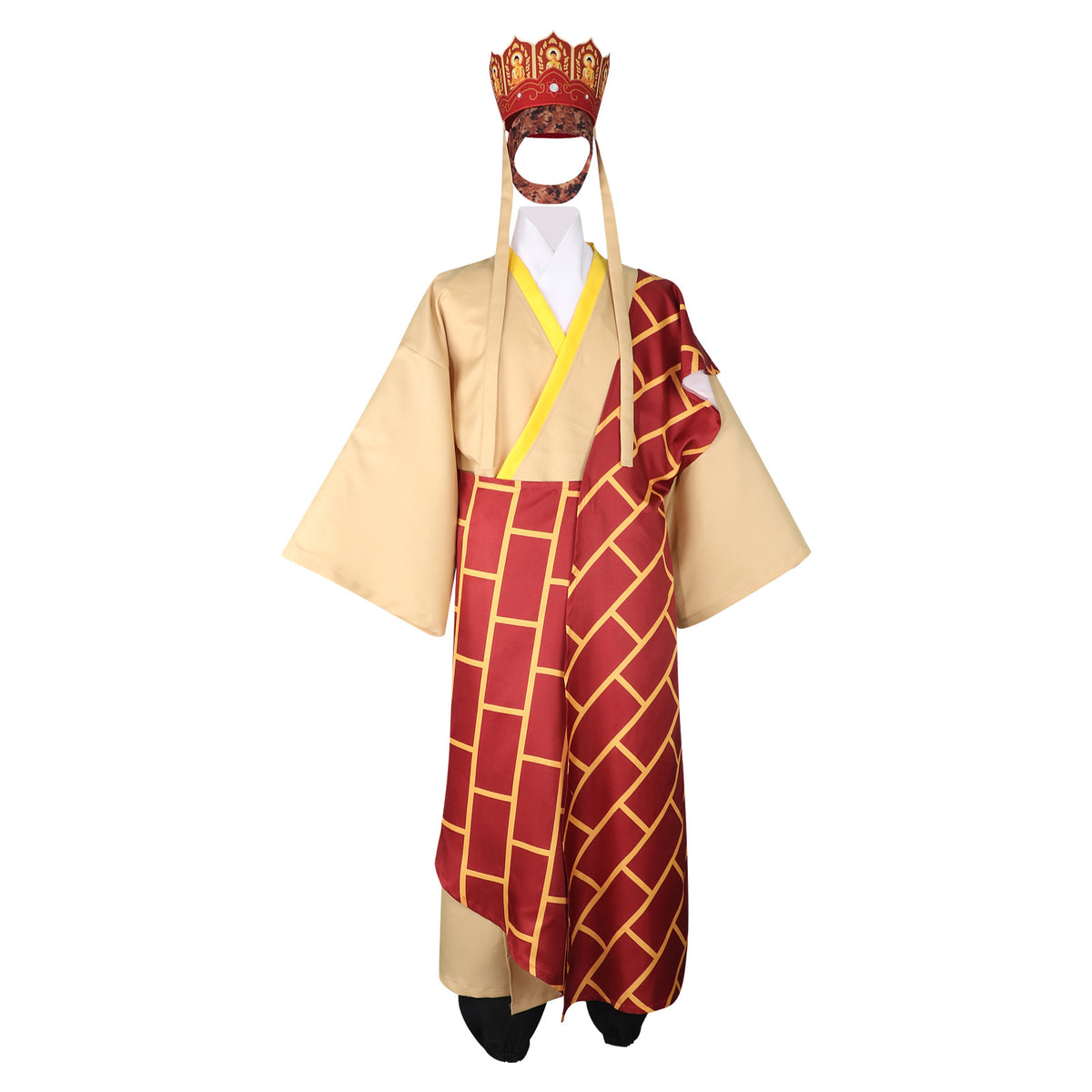 Black Myth Wukong Tang Holy Monk Tang Sanzang Full Set Cosplay Costumes ...