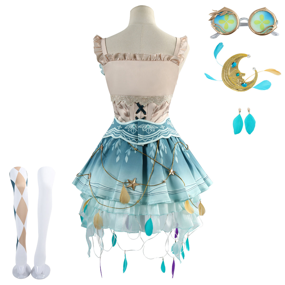 Identity V Dancer Margaretha Zelle Drifting Moonlight Cosplay Costume ...