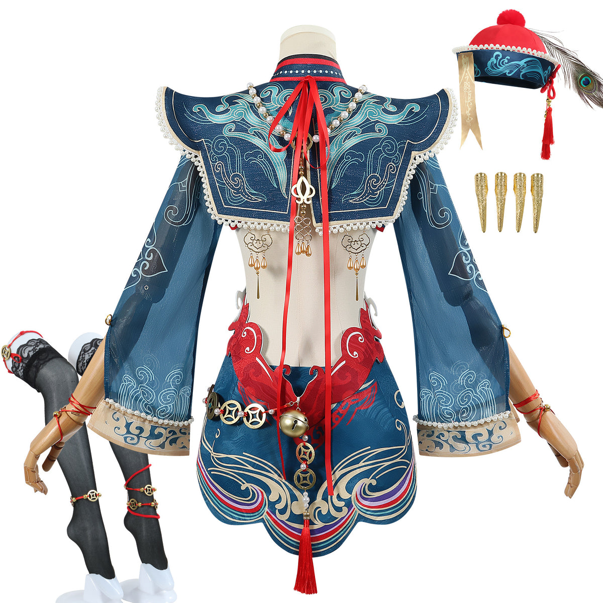 Naraka: Bladepoint Zombie Girl Tessa Ink Travel Cosplay Costumes ...
