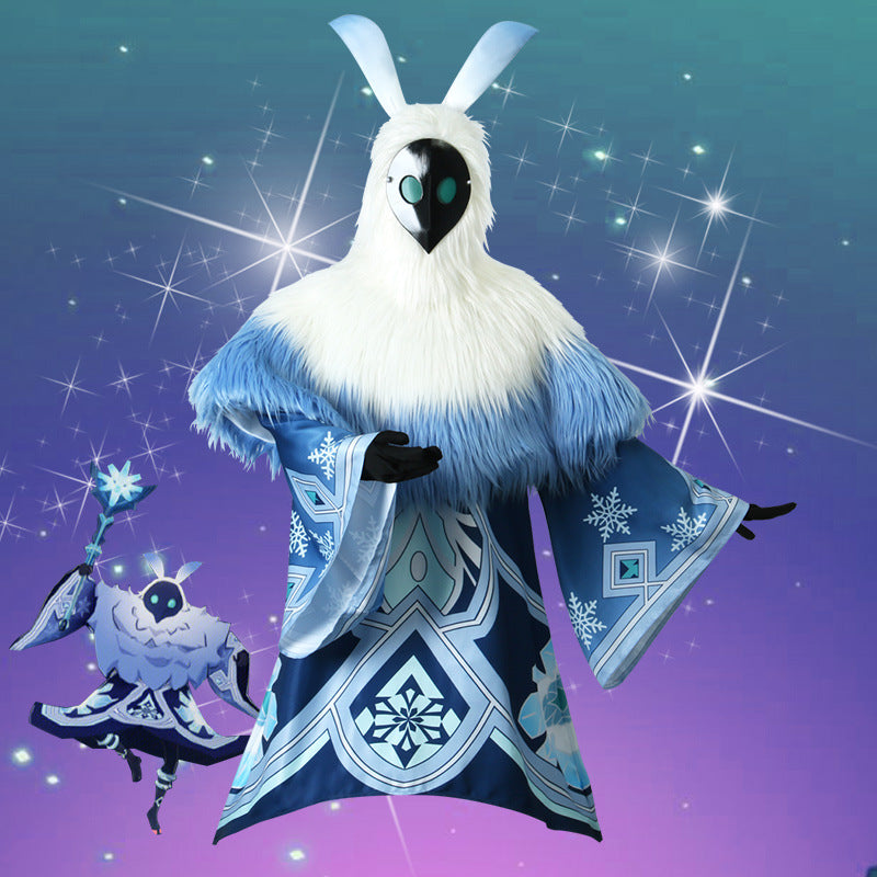 Genshin Impact Abyss Mage Hydro Cryo Pyro Electro Cosplay Costumes ...