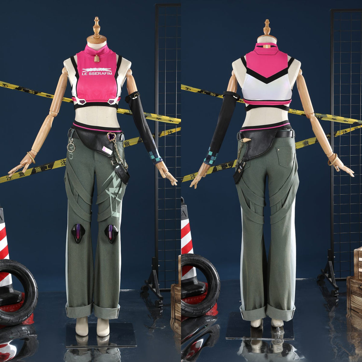 Overwatch 2 Juno X LE SSERAFIM FEARLESS Female Cosplay Costumes – coscrew