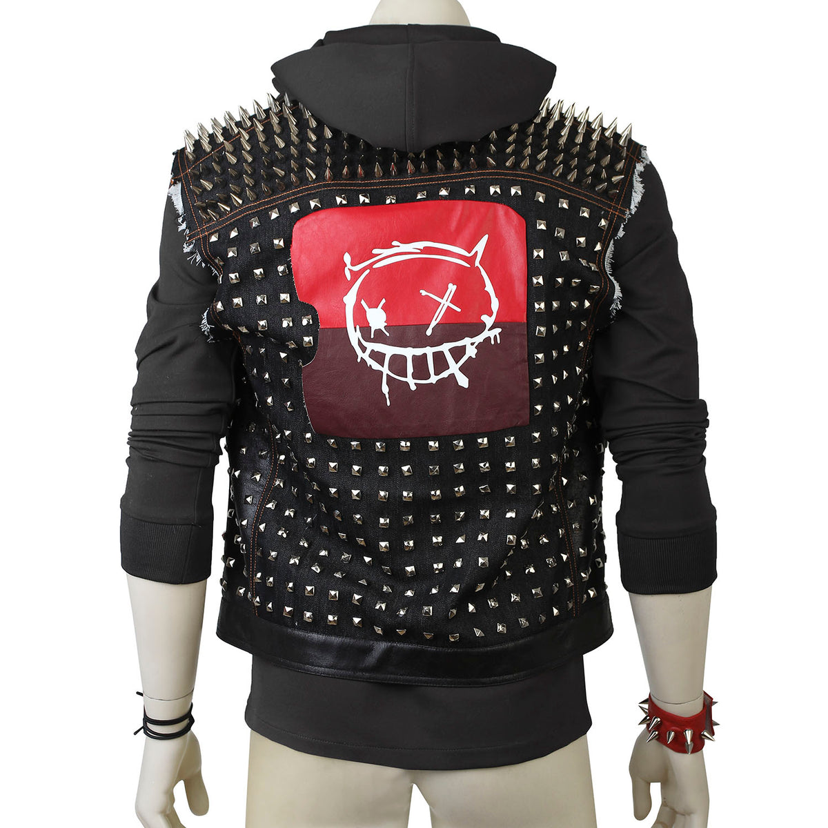 Watch Dogs 2 Wrench Male Cosplay Costumes Punk Hoodie and Jacket – coscrew