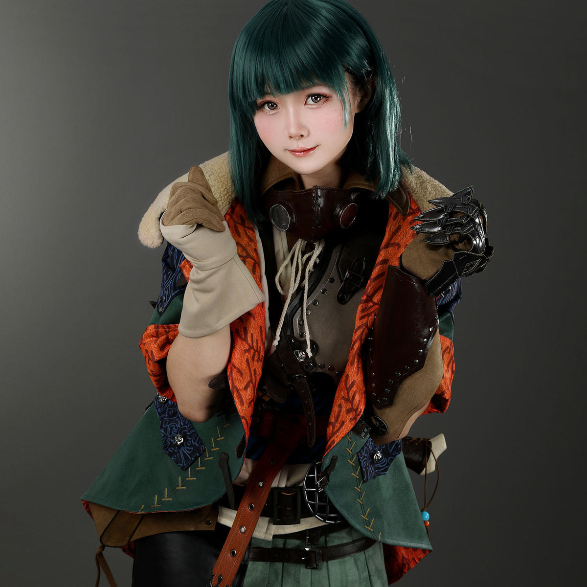 Monster Hunter Wilds Hope Armor Female Top Level Cosplay Costumes ...