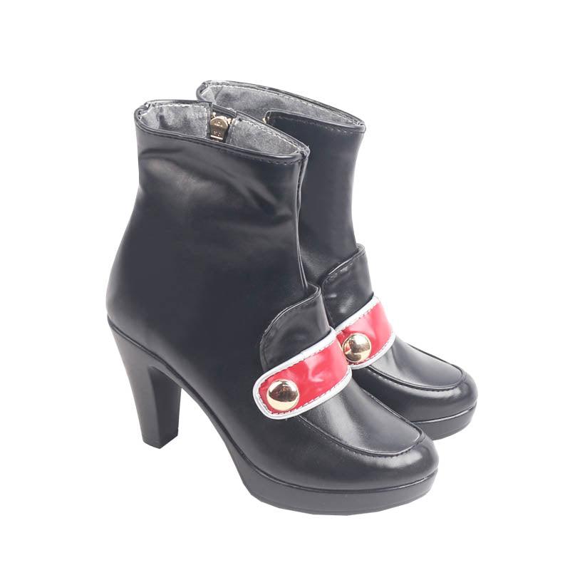 Game Twisted Wonderland Pomefiore Vil Schoenheit Uniforms Cosplay Boot ...